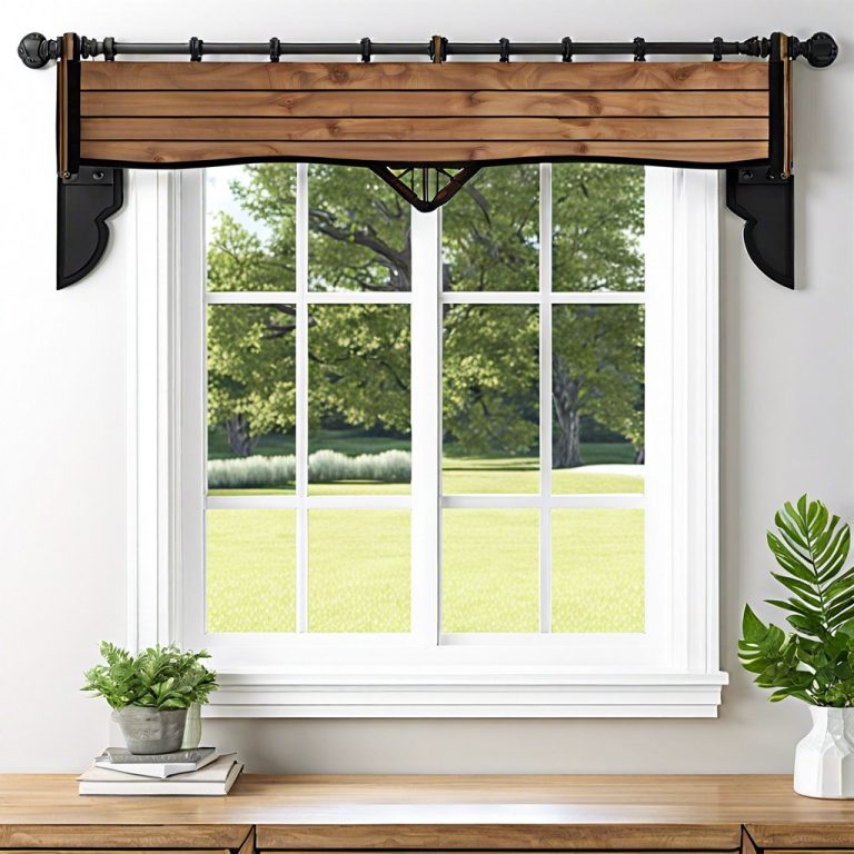 15 Stunning Window Wood Valance Ideas for Your Home