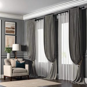 15 Large Window Curtains Ideas to Enhance Your Home Style