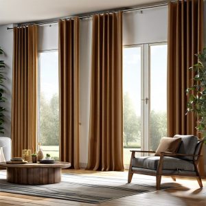 15 Large Window Curtains Ideas to Enhance Your Home Style