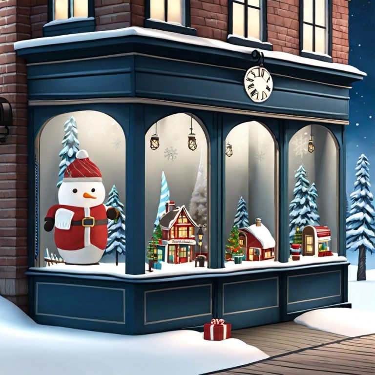 15 Creative Christmas Shop Window Display Ideas