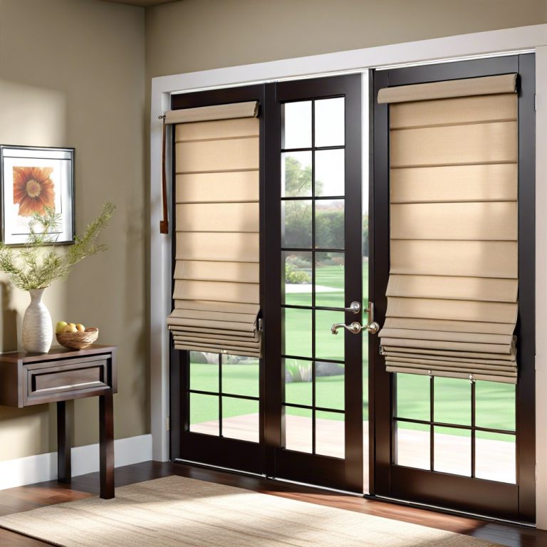 15 Sliding Glass Door Window Treatment Ideas