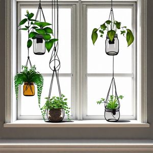15 Creative Hanging Plants in Window Ideas