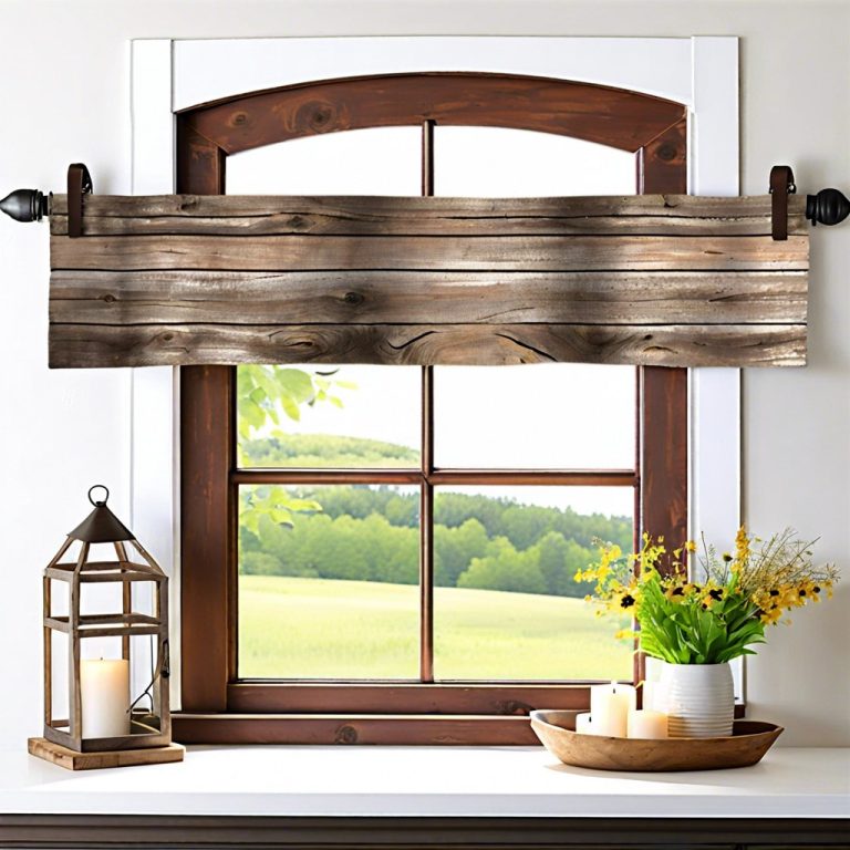15 Stunning Window Wood Valance Ideas for Your Home
