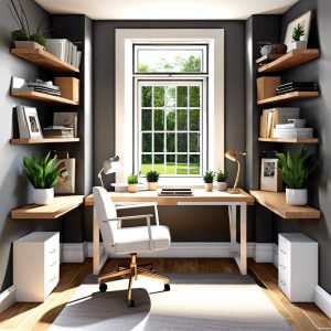 15 Small Home Office Ideas with Window for a Brighter Workspace