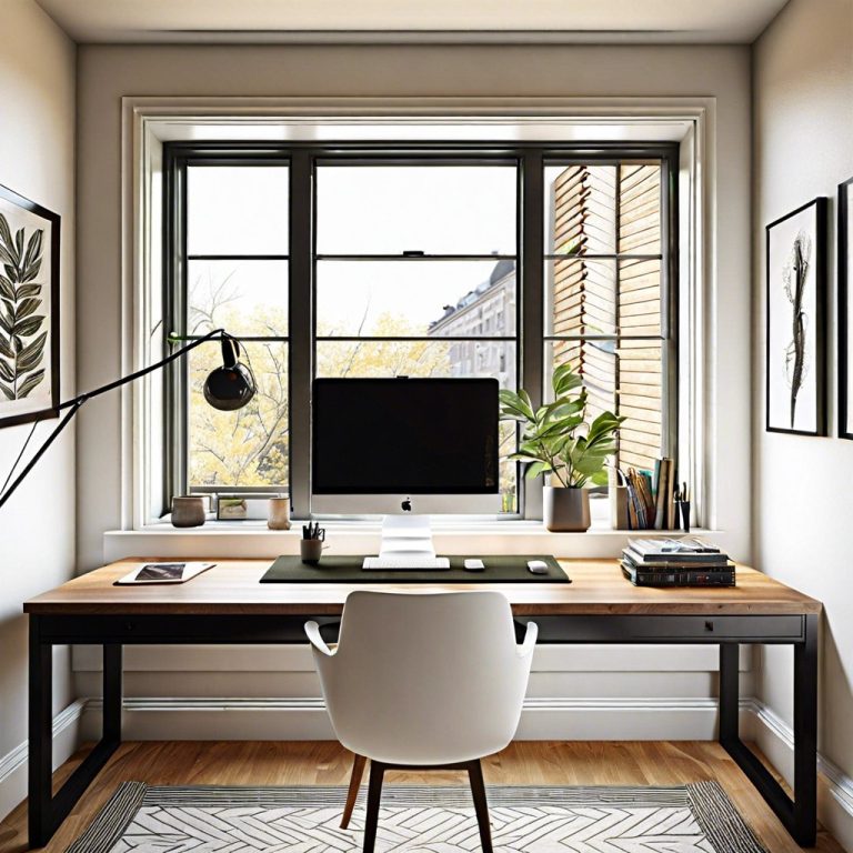 15 Small Home Office Ideas with Window for a Brighter Workspace
