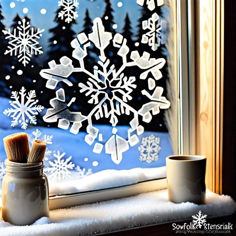 15 Winter Window Art Ideas to Brighten Your Home
