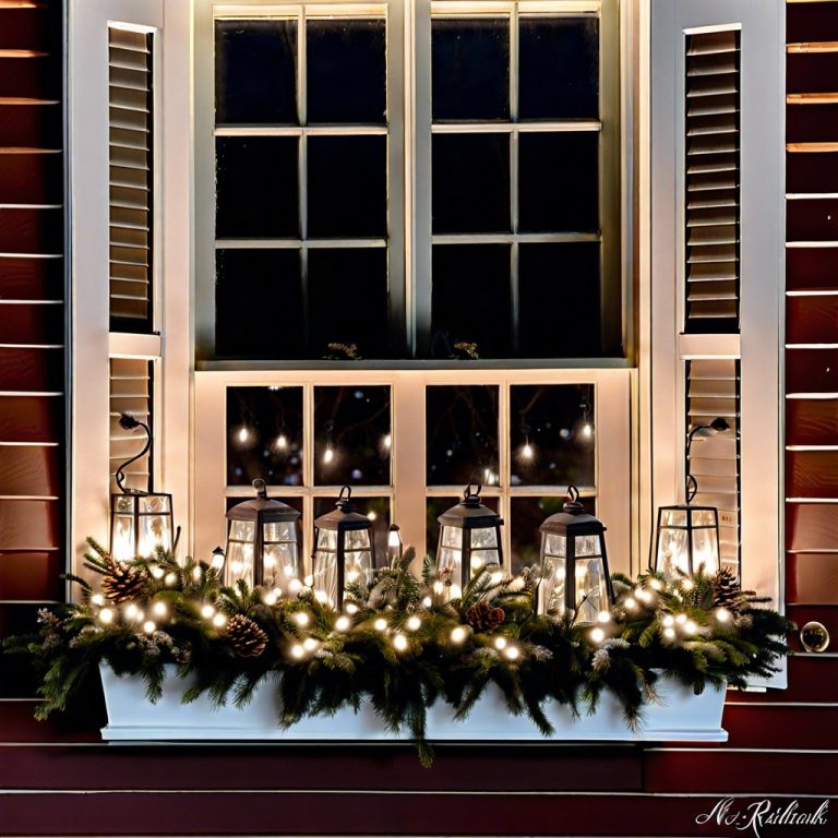 15 Winter Window Box Ideas to Beautify Your Home This Season