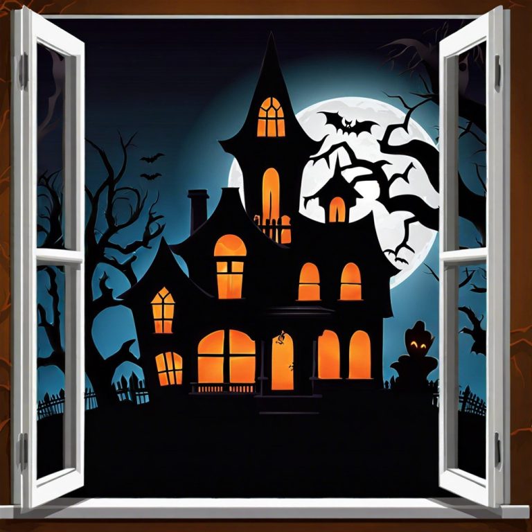 15 Halloween Window Painting Ideas to Spook Up Your Home