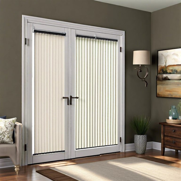 15 Creative Window Covering Ideas for French Doors