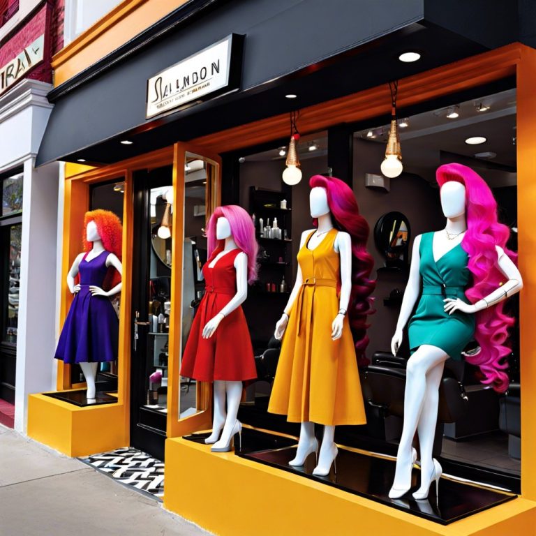 15 Hair Salon Window Display Ideas to Enhance Your Shop's Appeal