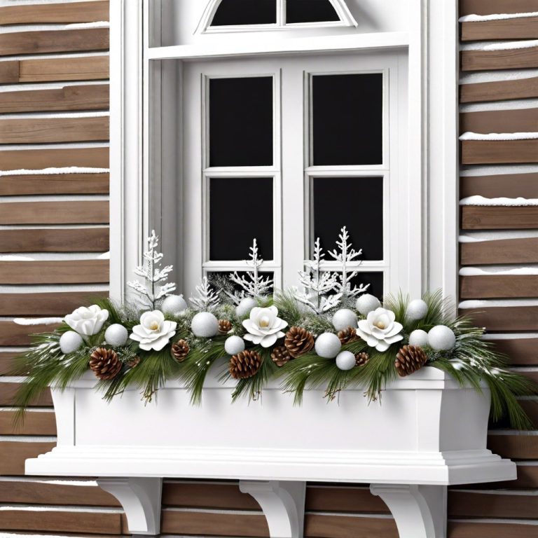 15 Winter Window Box Ideas to Beautify Your Home This Season