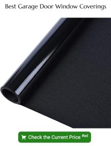 15 Garage Door Window Covering Ideas You'll Love