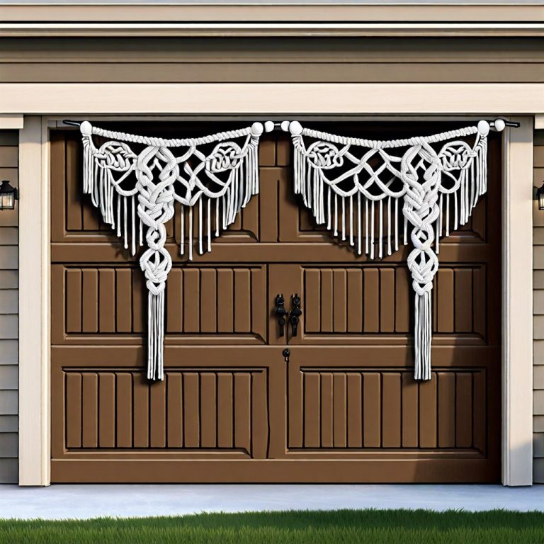 15 Garage Door Window Covering Ideas You'll Love