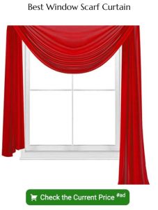 9 Elegant Window Scarf Ideas