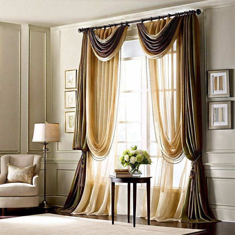 15 Stylish Window Scarf Design Ideas to Transform Your Space