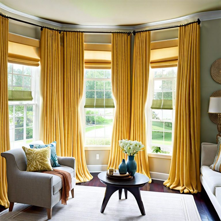 15 Curtains Bay Window Ideas for a Stylish Home
