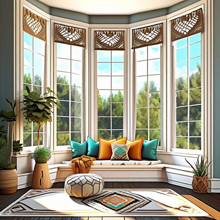 15 Ideas for 5 Panel Bay Window Treatment